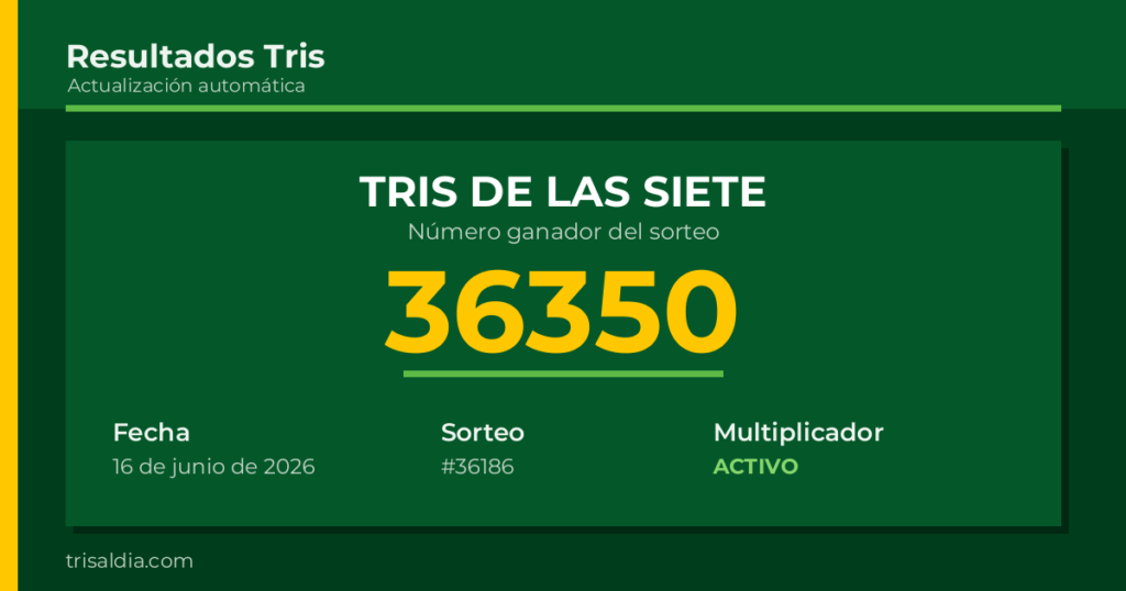 Tris De las Siete #36186 - Tris Al Día