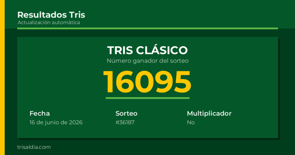 Tris Clásico #36187 - Tris Al Día